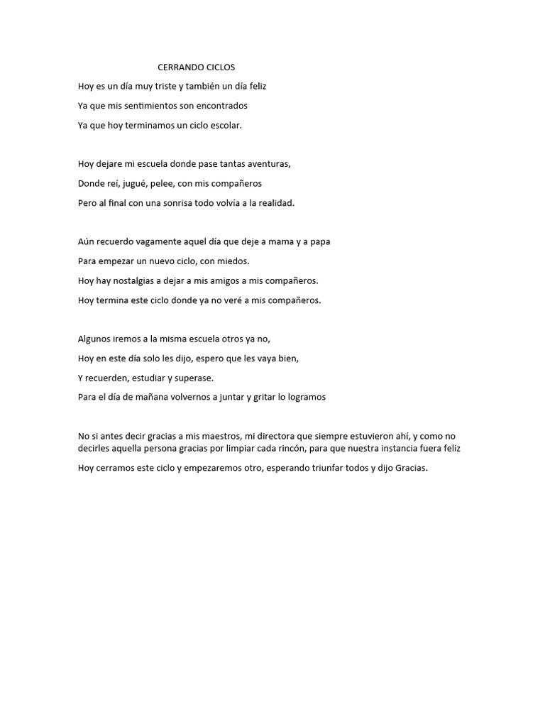 Cerrando Ciclos | PDF | Relaciones personales, crianza y desarrollo personal