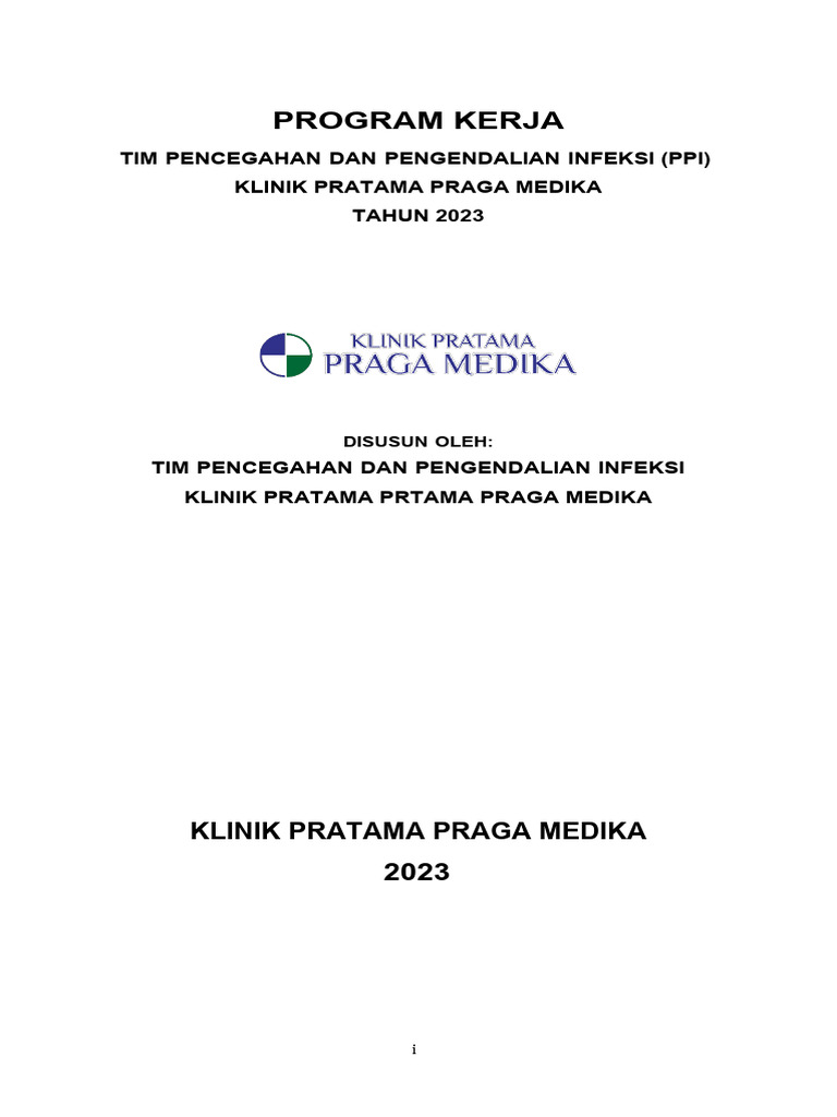 Program PPI Klinik Praga Medika 2023 | PDF