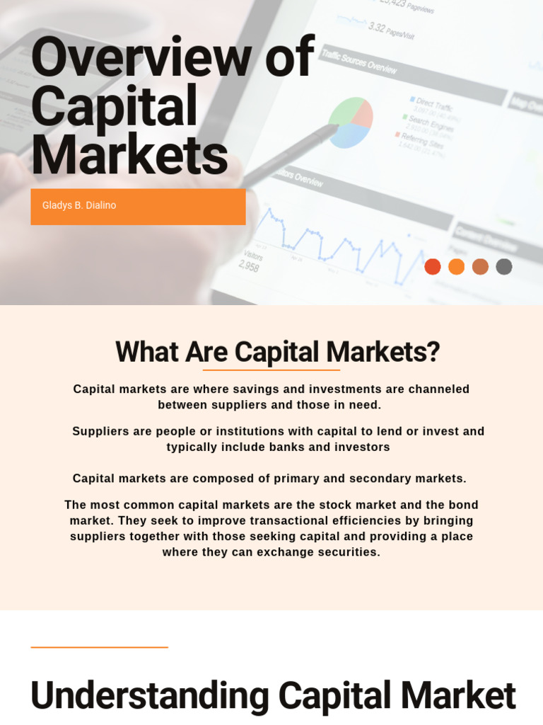 Overview of Capital Markets | PDF | Capital Market | Financial Markets