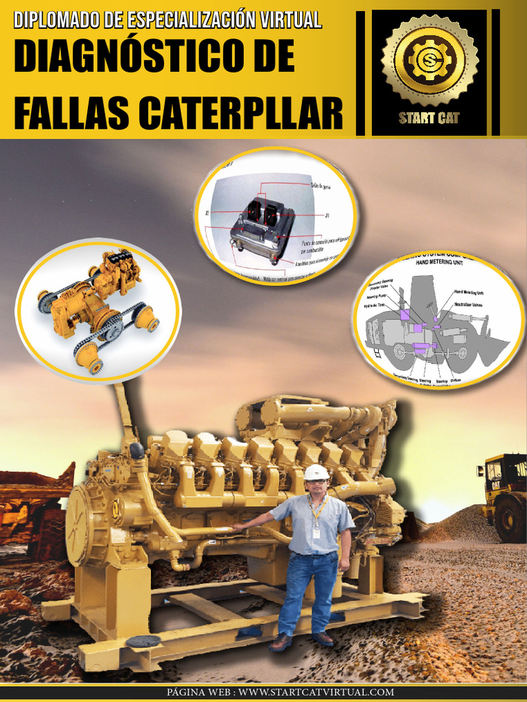 Diagnóstico Fallas Caterpillar Virtual | PDF | Electrónica | Vehículos