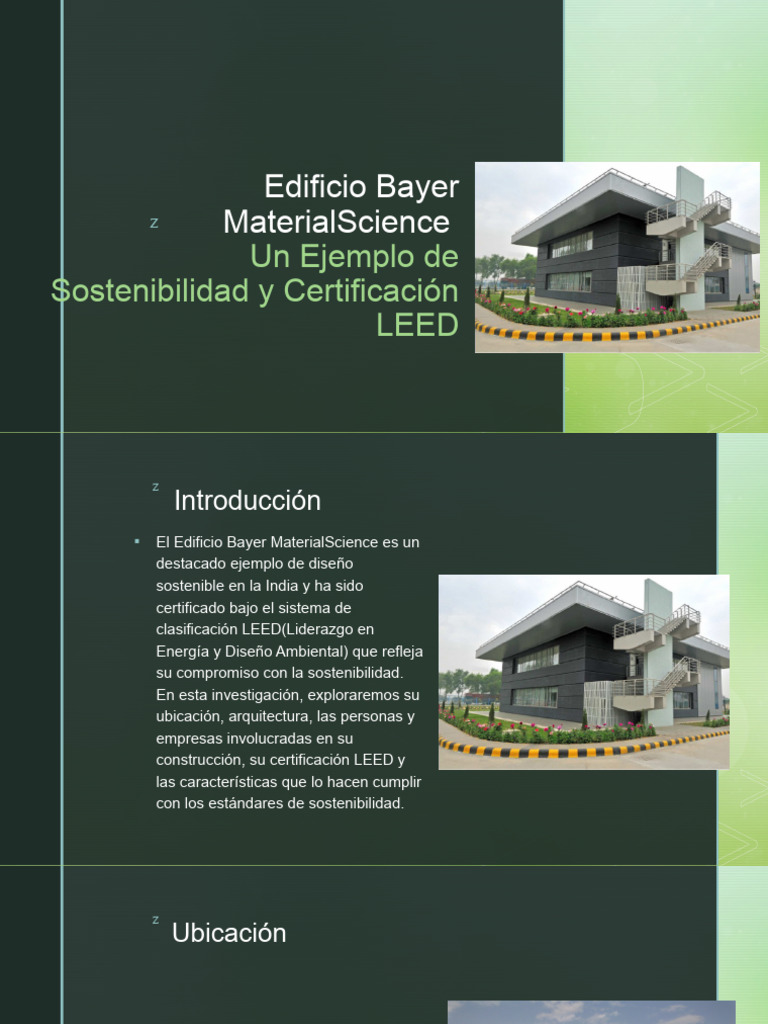 Edificio LEED | PDF | Uso eficiente de energía | Sustentabilidad