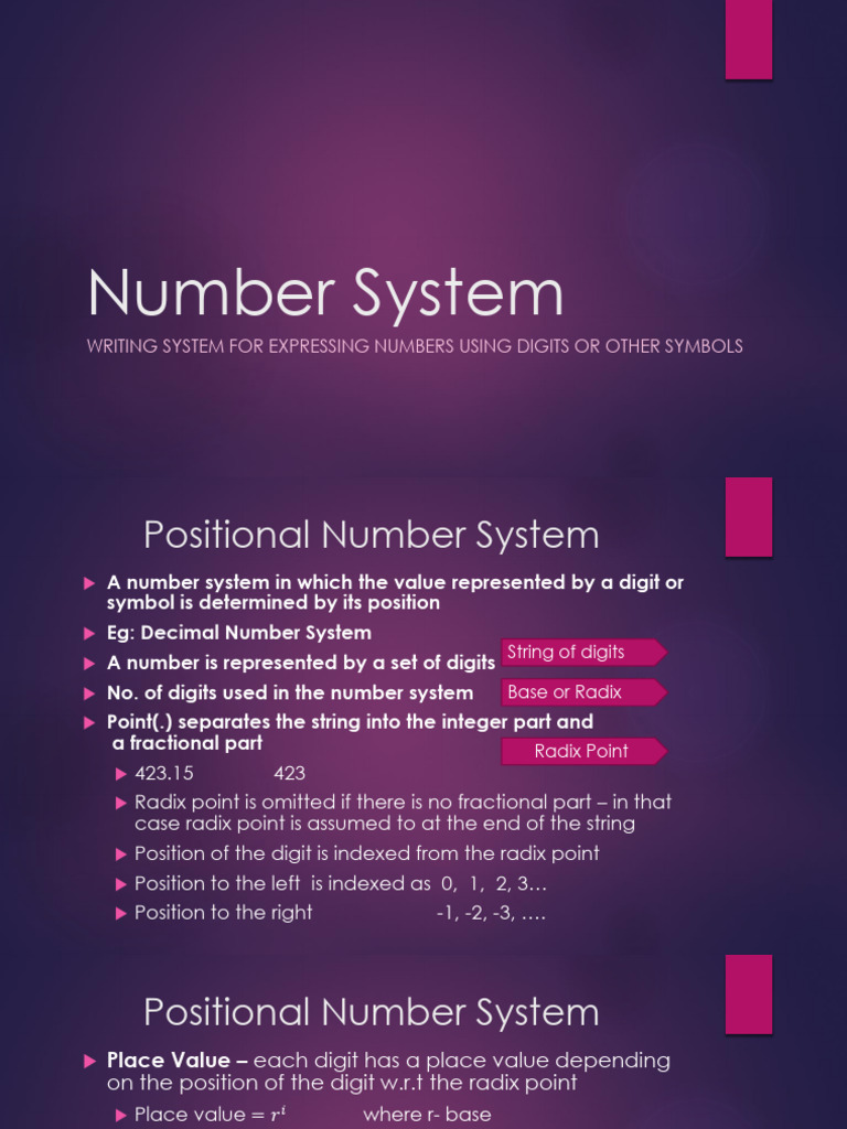 PDF - Number System - Part I | PDF | Arithmetic | Encodings PDF - Number System - Part I | PDF | Arithmetic | Encodings