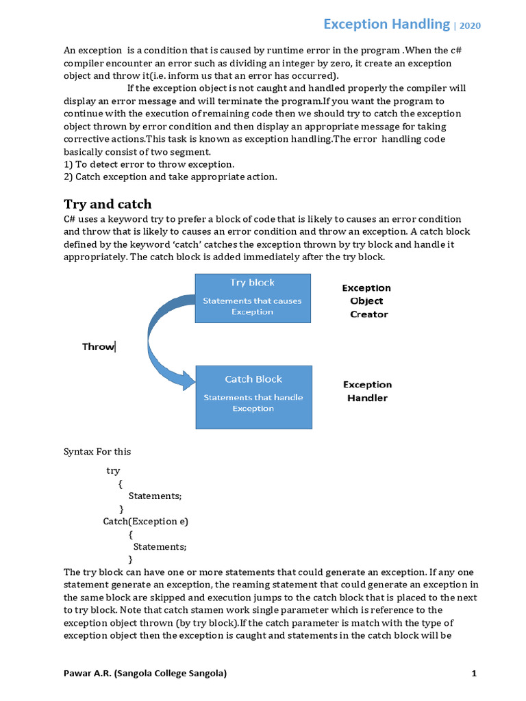 Unit6 C Pdf C Sharp Programming Language Software Engineering