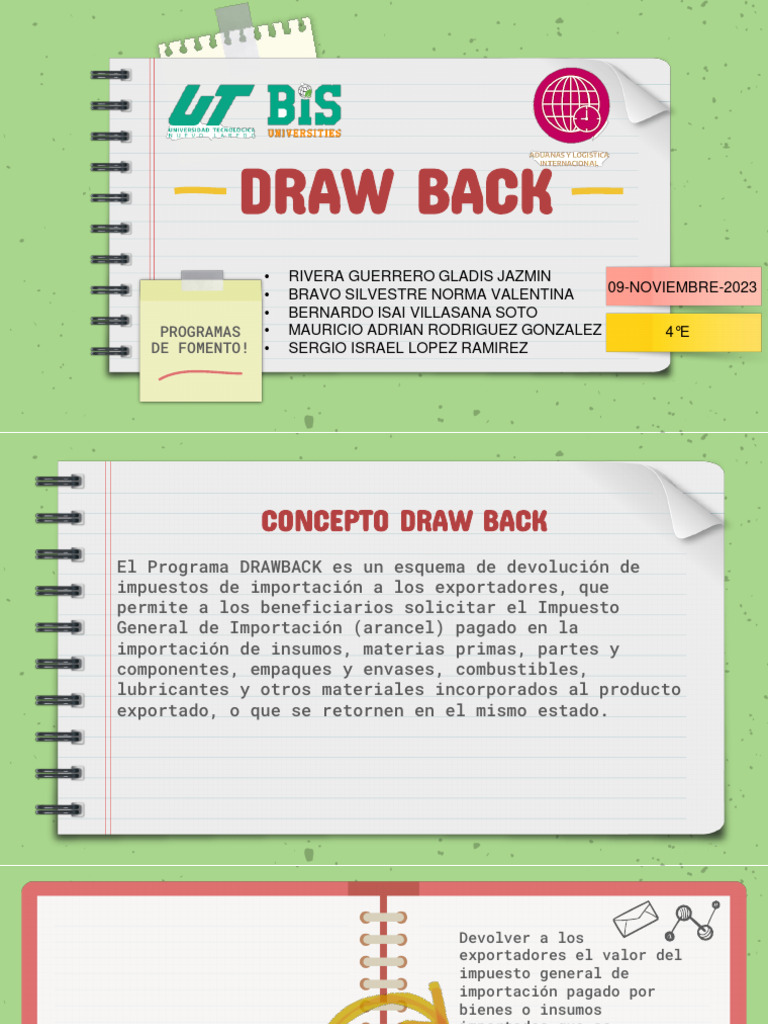 DRAWBACK | PDF | Comercio | Economias