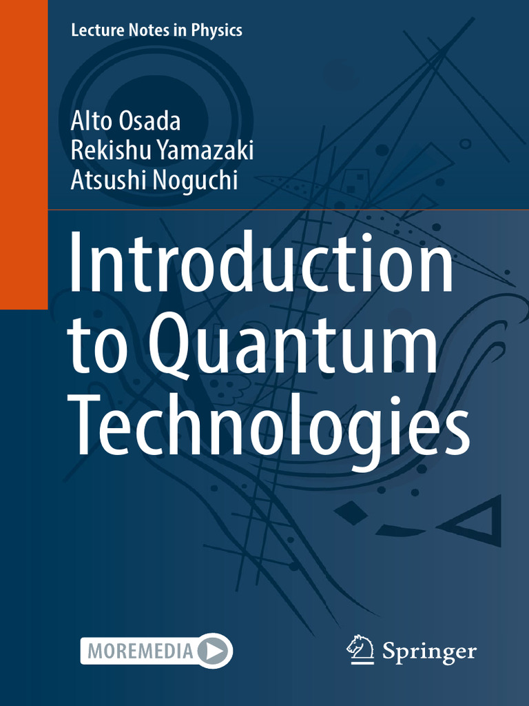 Introduction To Quantum Technologies | PDF | Quantum Mechanics | Wave Function