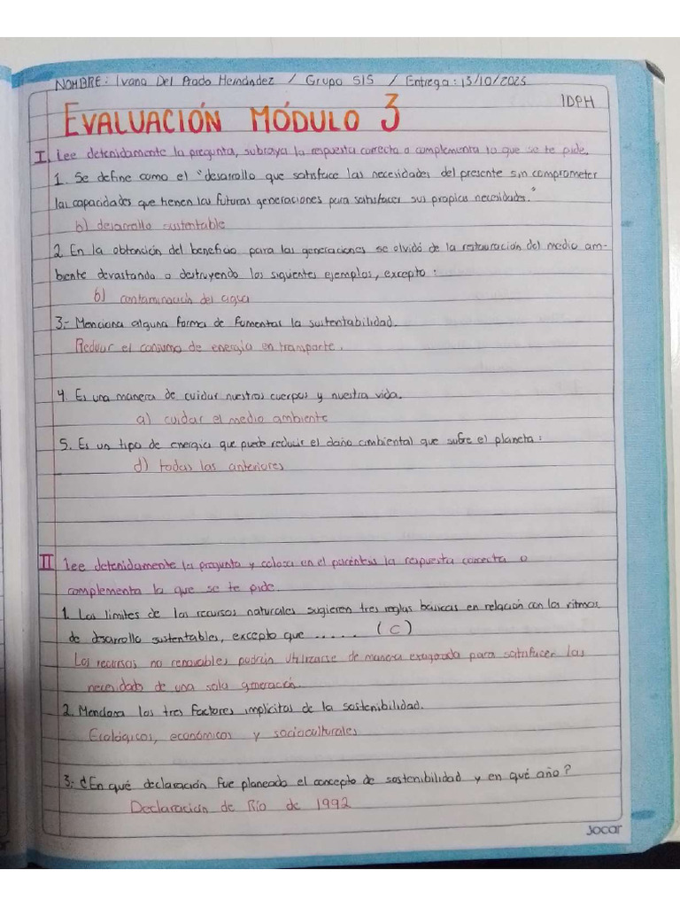 Cuestionario Modulo3 | PDF