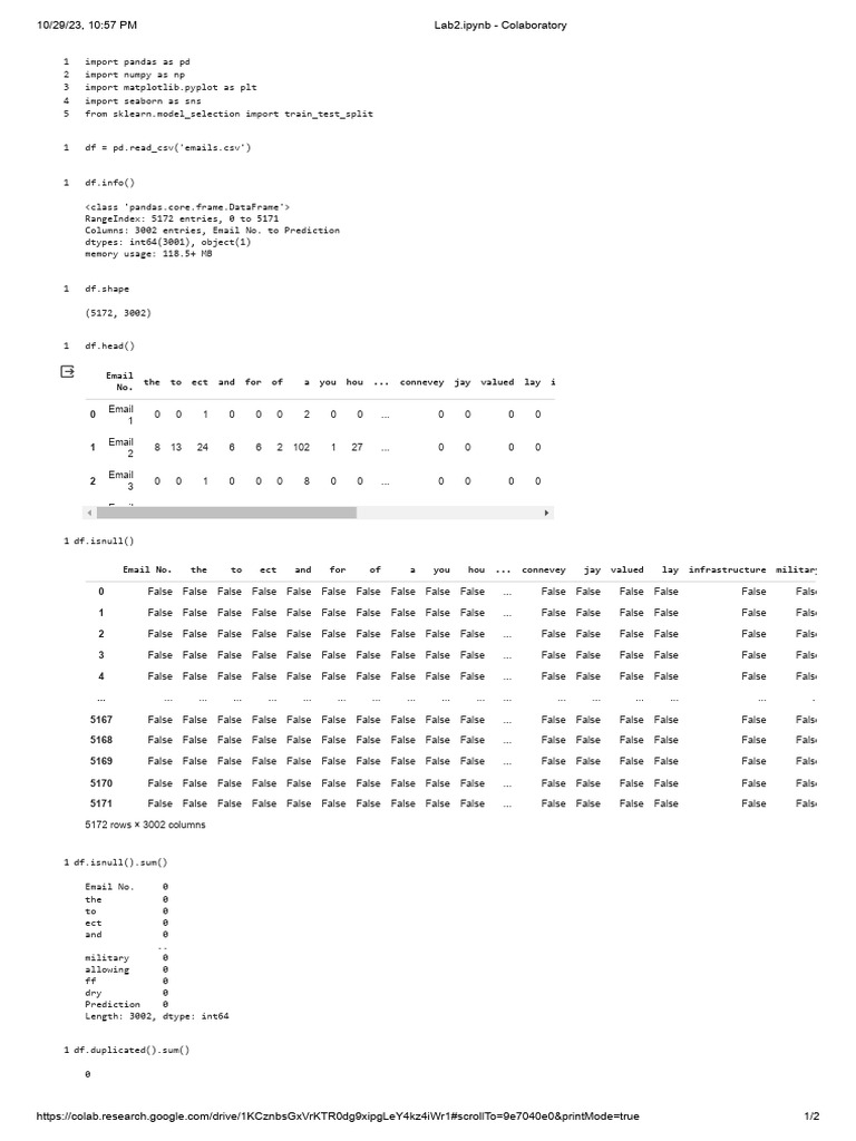 Lab2 Ipynb Colaboratory Pdf Statistics Cybernetics