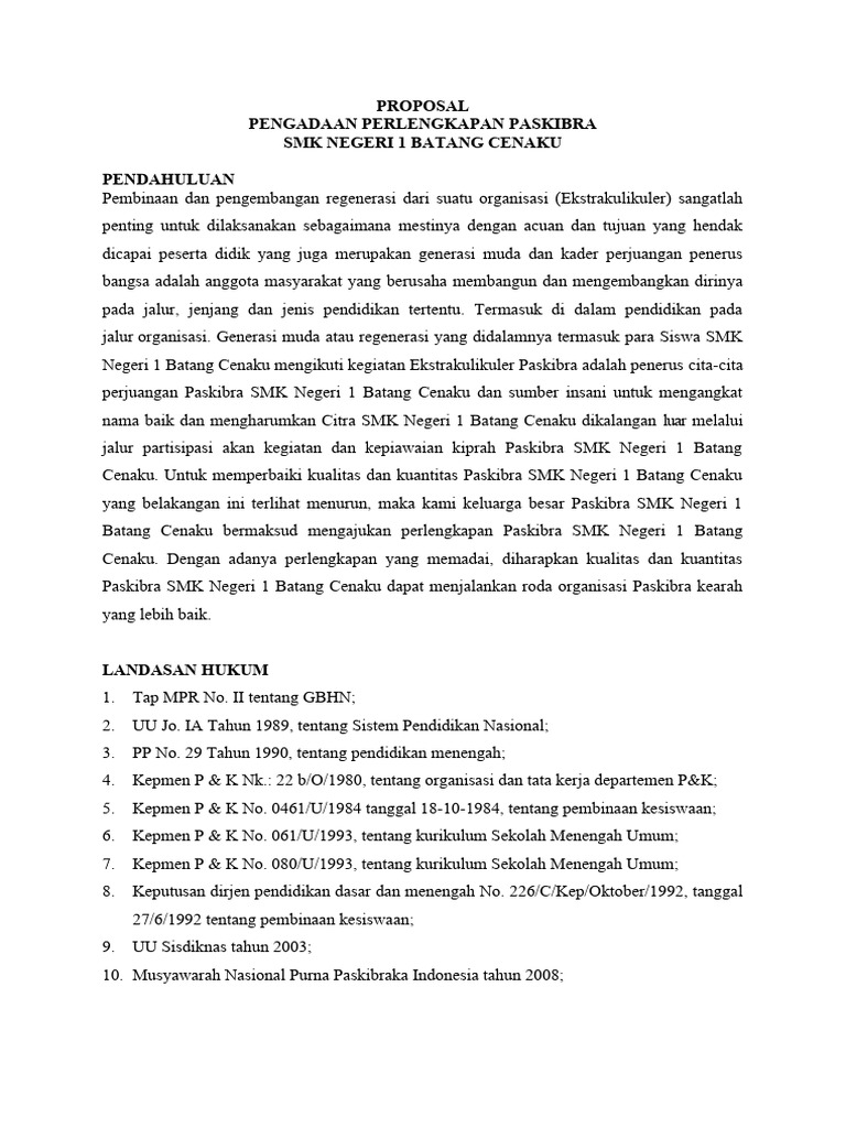 Proposal Paskibra | PDF Proposal Paskibra | PDF