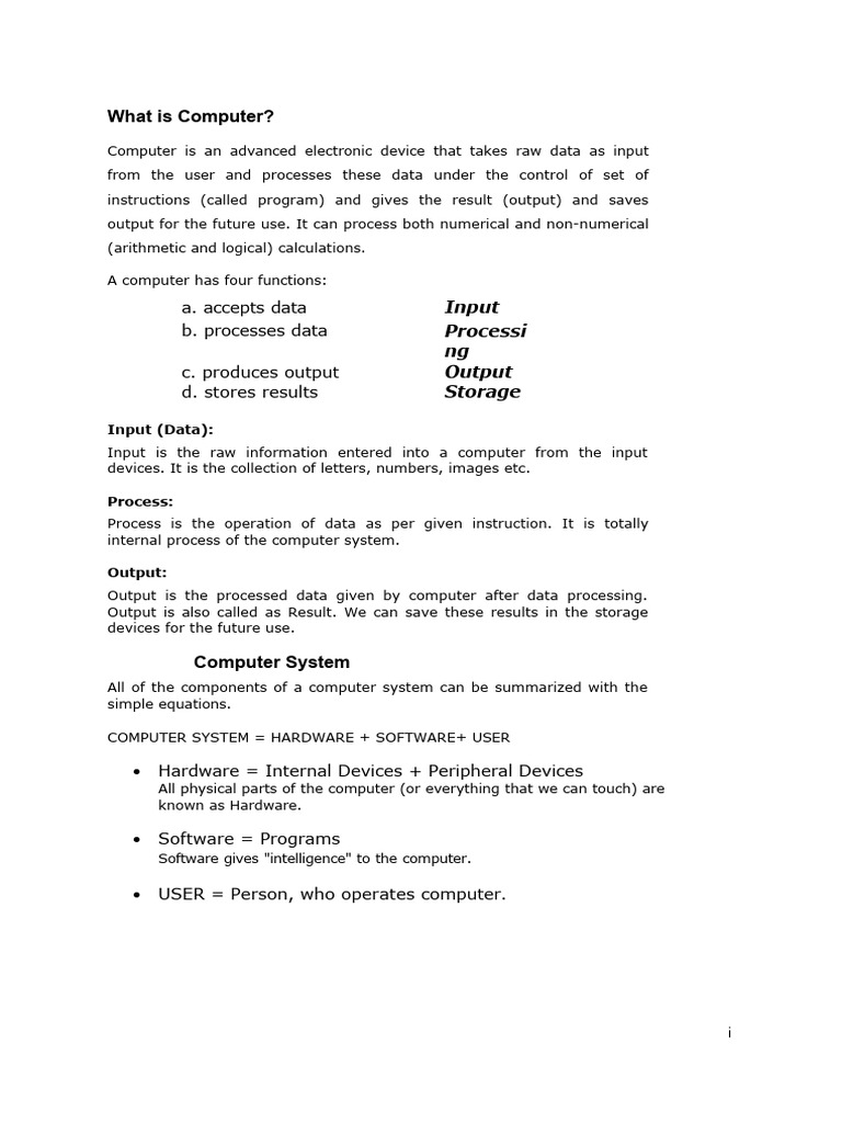 Computer Fundamentals Tutorial | PDF | Central Processing Unit | Multi Core Processor