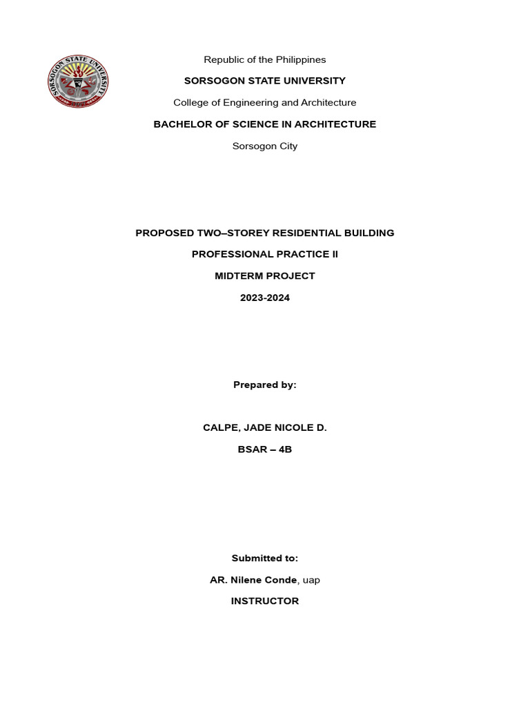 prof prac | PDF | Architect | Home