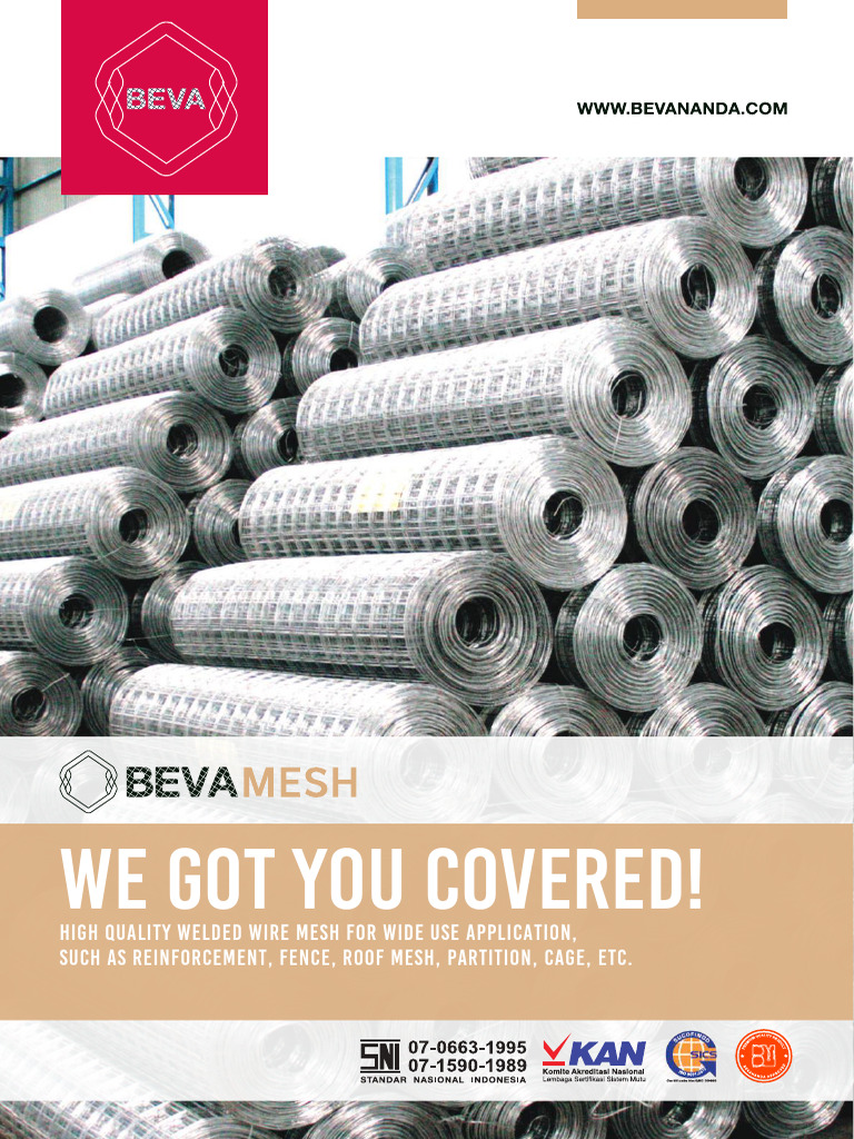 New Brosur Beva Mesh 2020 Compressed | PDF | Secondary Sector Of The ...