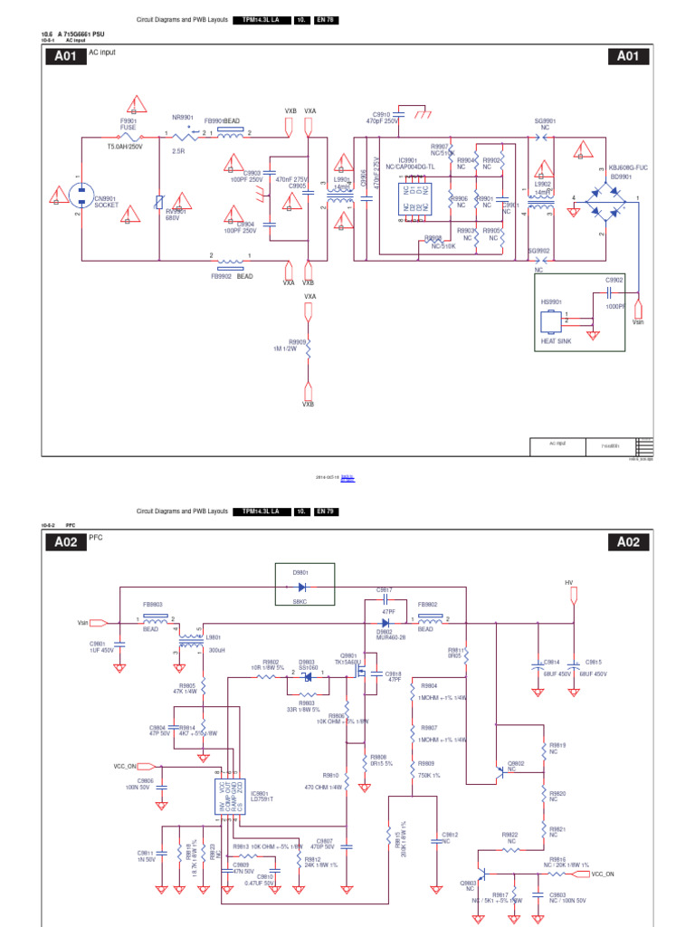 AC Input: Bead 1 2 VXB VXA | PDF | Electrical Engineering | Electricity