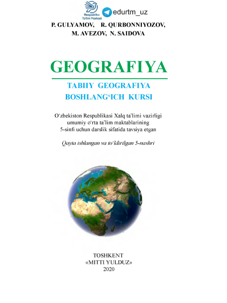 5 Geografiya | PDF