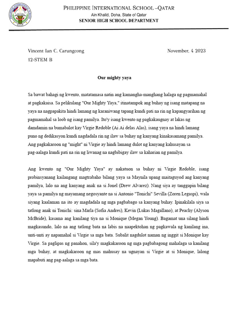 Activity Format | PDF