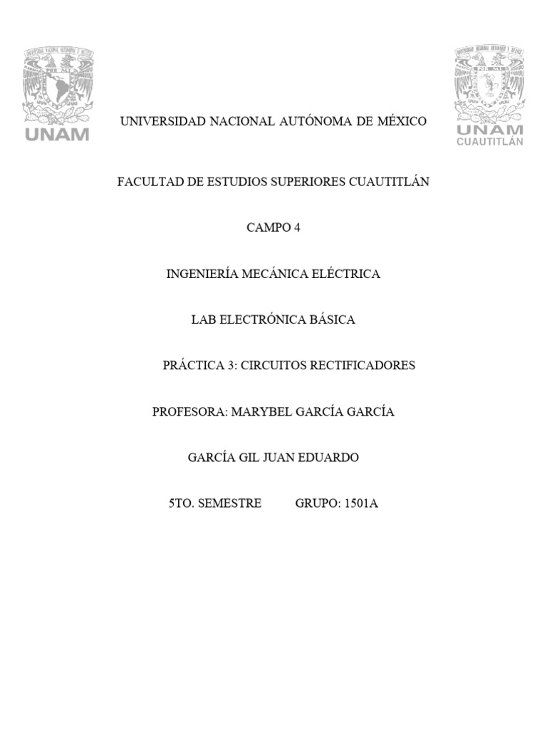 Pract 3 Elec | Descargar gratis PDF | voltaje | Transformador