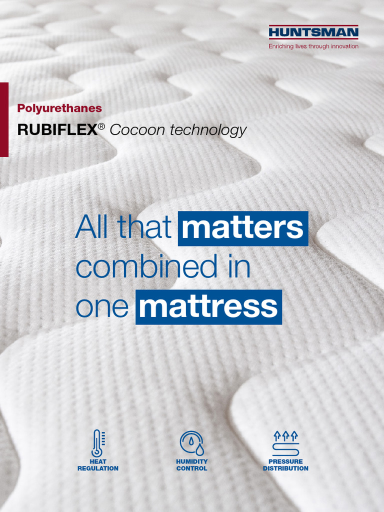 PU - Flex Foam - RUBIFLEX - Cocoon - Brochure | PDF | Mattress | Humidity