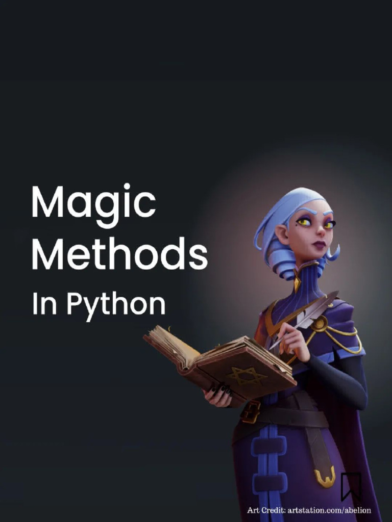Python Magic Methods | PDF Python Magic Methods | PDF