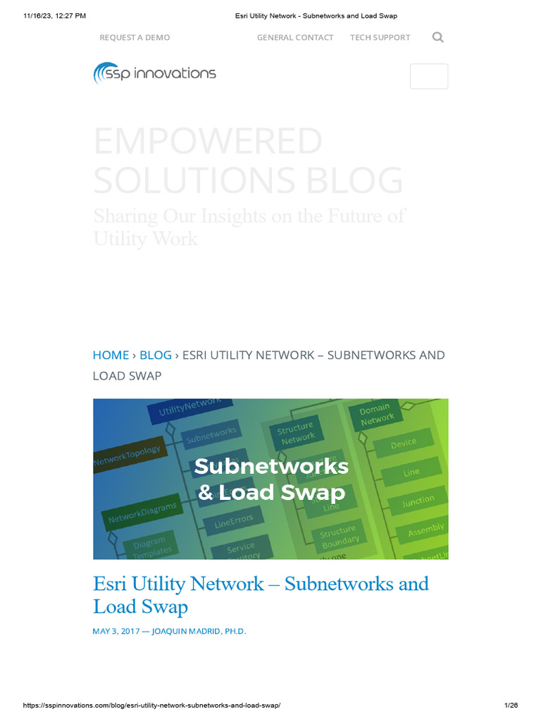 Esri Utility Network: Subnetworks Explained | PDF | Arc Gis | Switch
