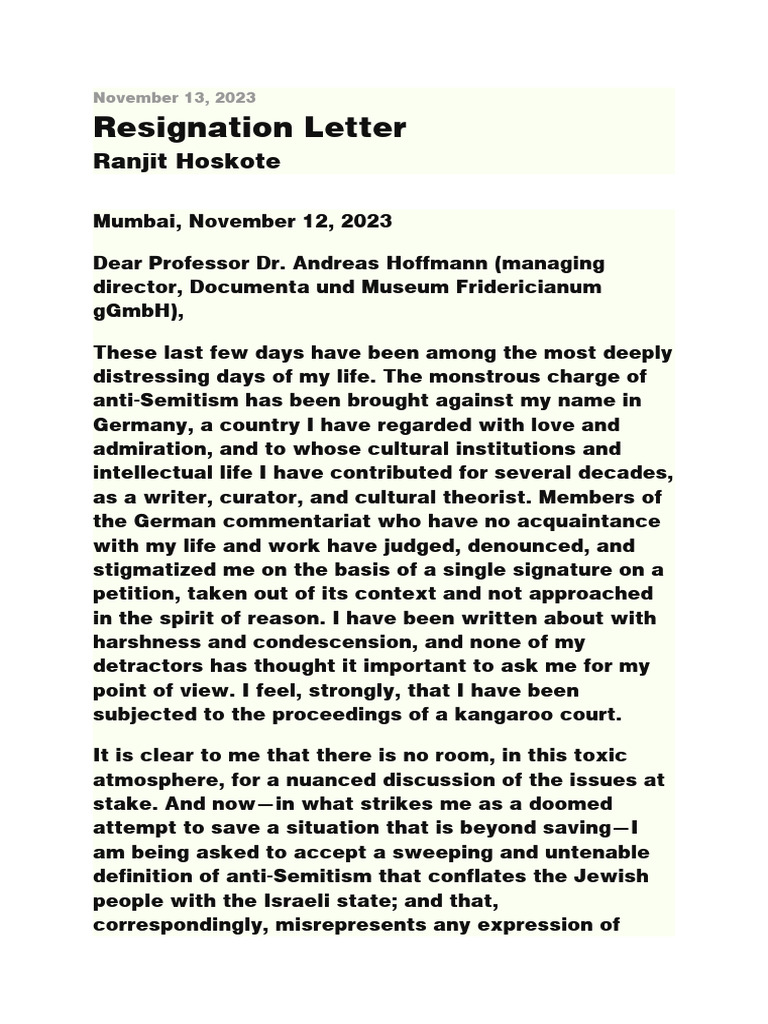 Ranjit Hoskote | PDF | Zionism | Israel