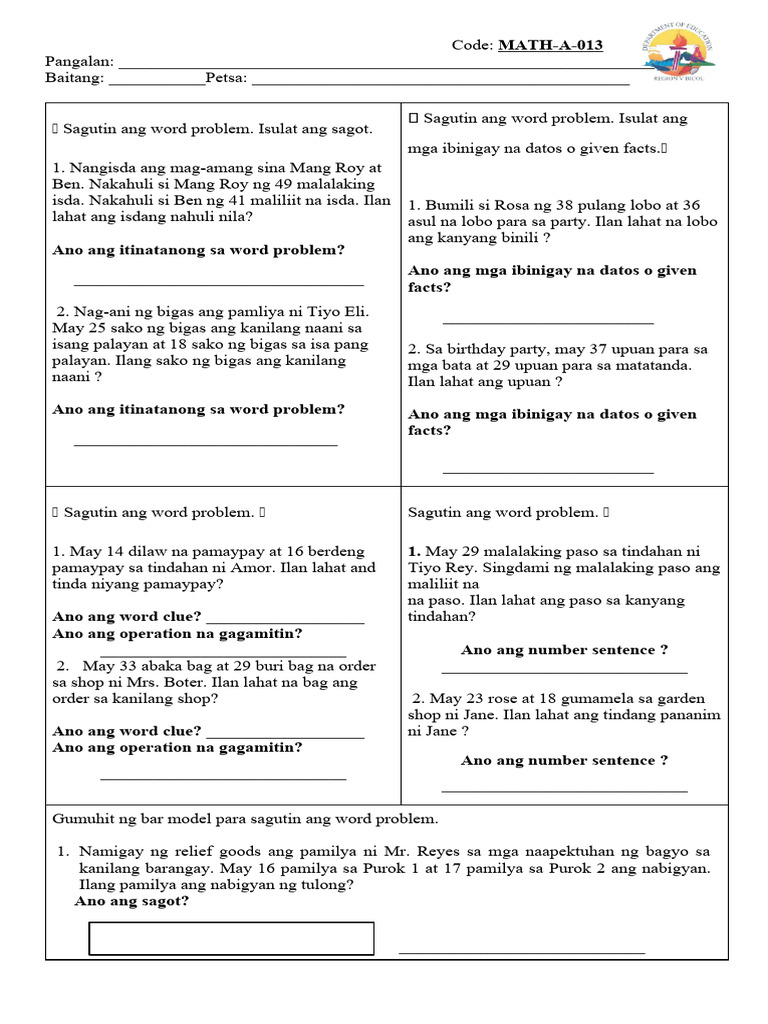 MATH A 013 - Final | PDF
