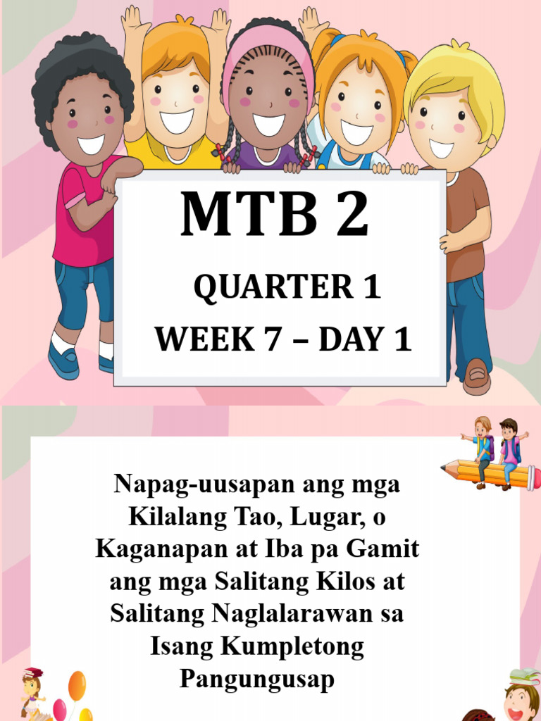 MTB 2 Q1 - Week 7 | PDF