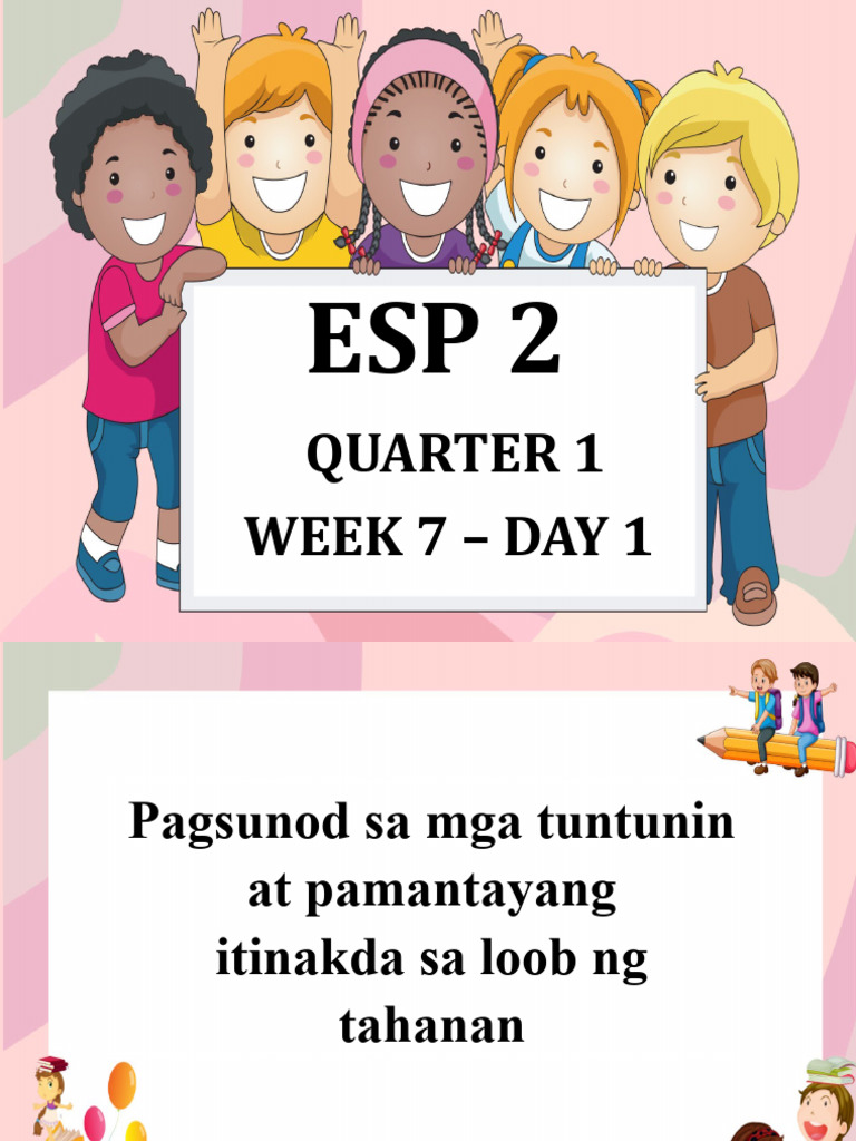 Esp 2 Q1 - Week 7 | PDF