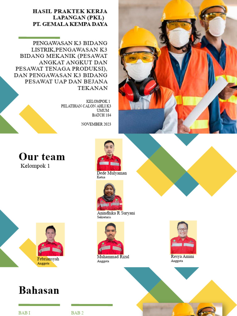 Pengawasan K3 di PT Gemala Kempa Daya | PDF