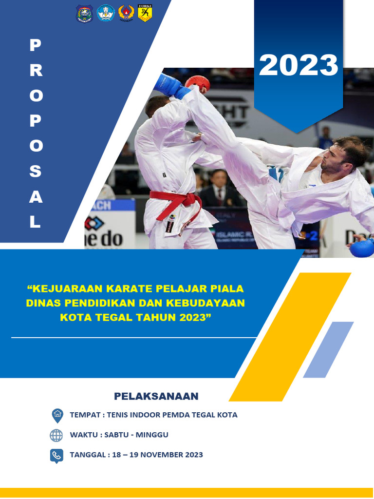Proposal Kejuaraan Karate Pelajar Piala Dinas Pendidikan Dan Kebudayaan ...