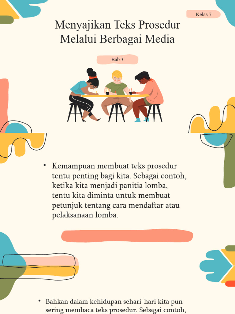 Penyajian Teks Prosedur Visual | PDF