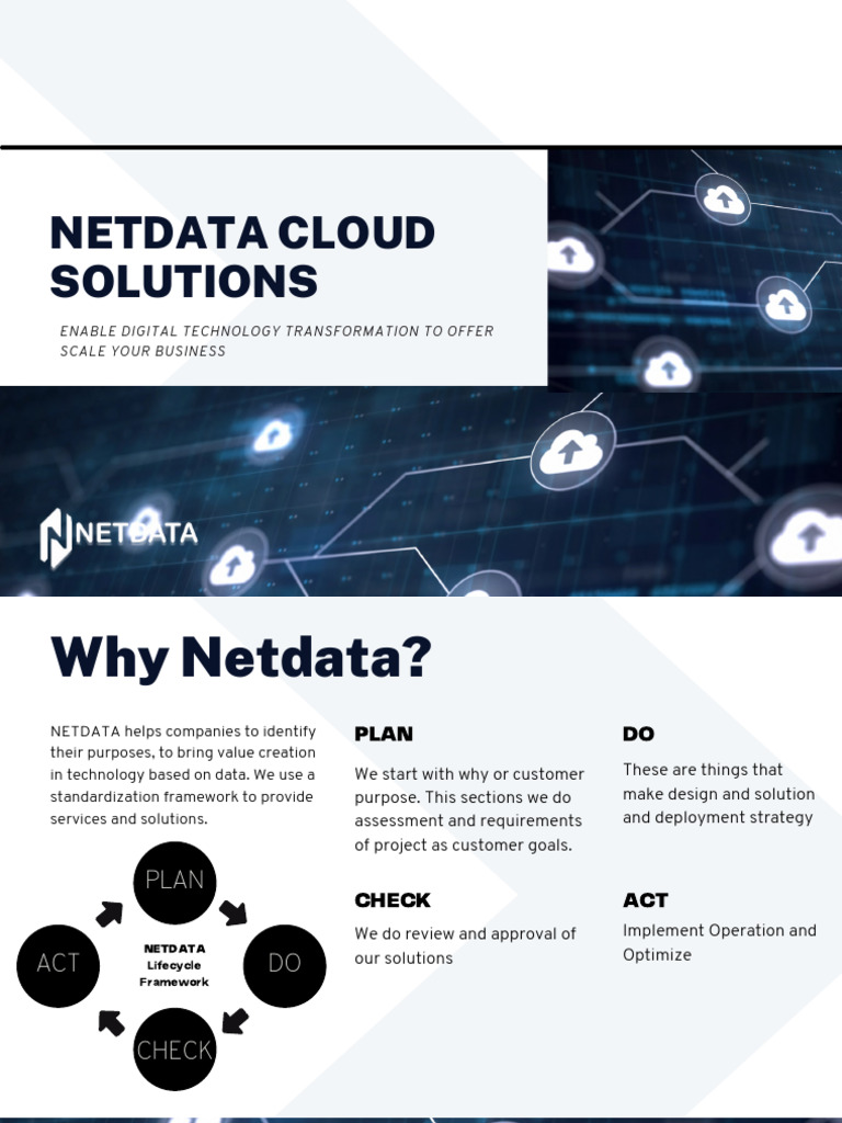 Netdata Cloud Solutions | PDF | Cloud Computing | Information And Communications Technology
