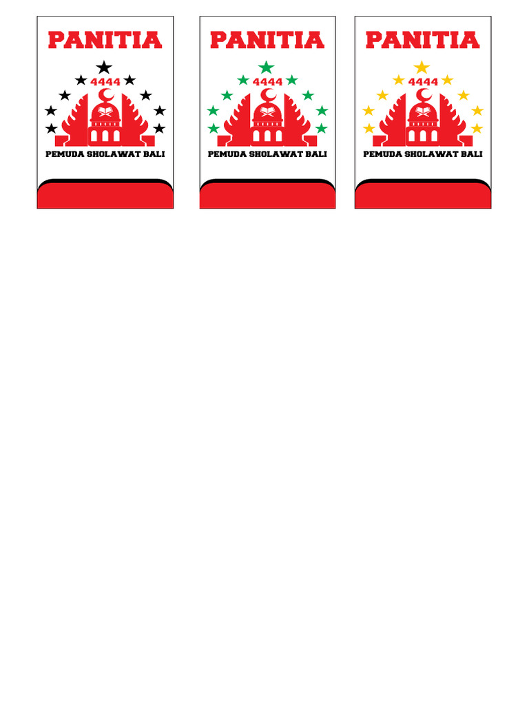 Bad Panitia Pemuda Sholawat Bali | PDF