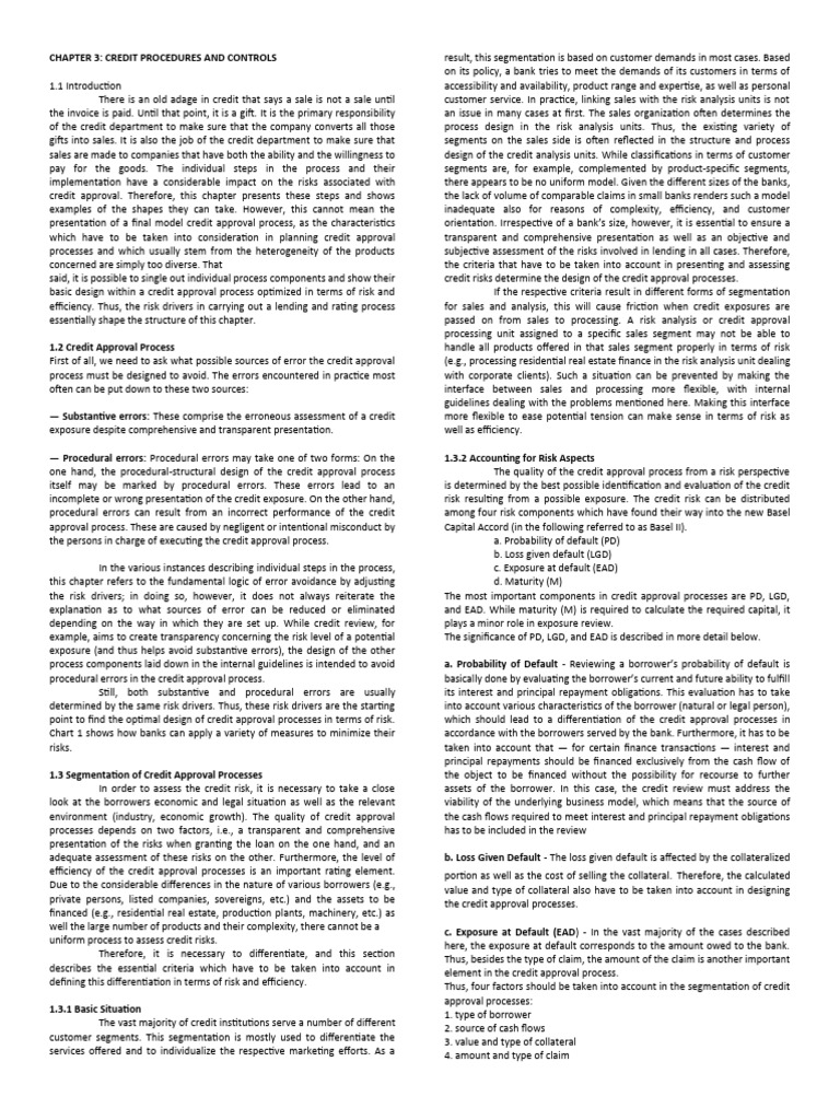 Credit and Collection | PDF | Finance & Money Management | Credit