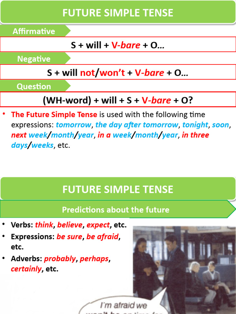 FUTURE SIMPLE vs. BE GOING TO | PDF | Grammatical Tense | Linguistic ...