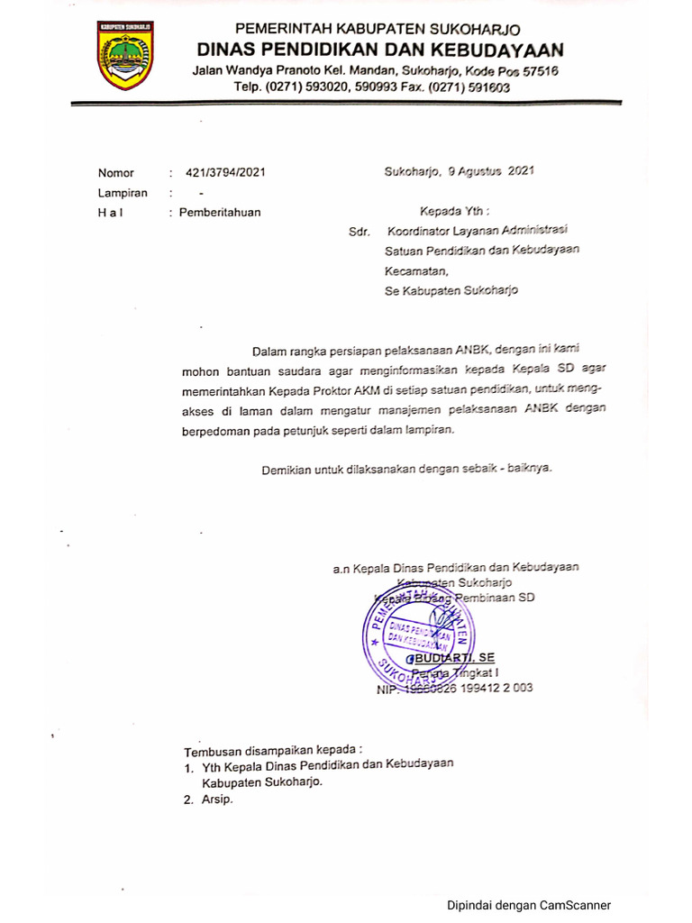 ANBK Username Password | PDF