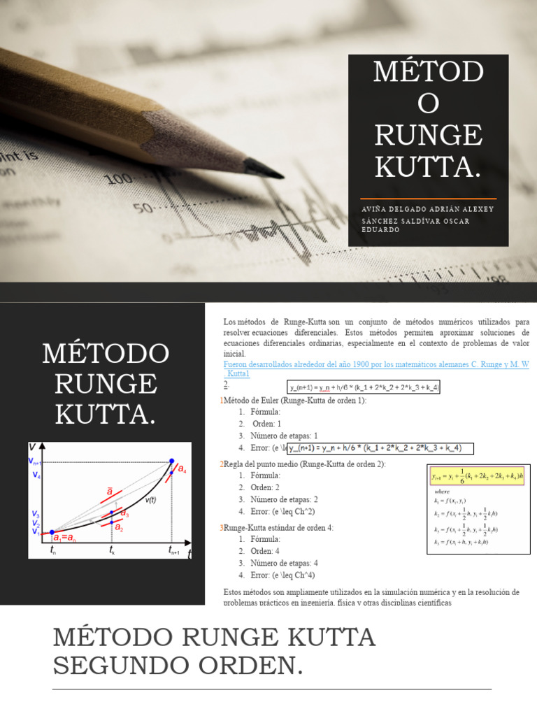 Método Runge Kutta | PDF | Ecuaciones | Ecuaciones diferenciales