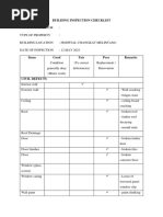 MEP FP Inspection Checklist | PDF | Technology & Engineering