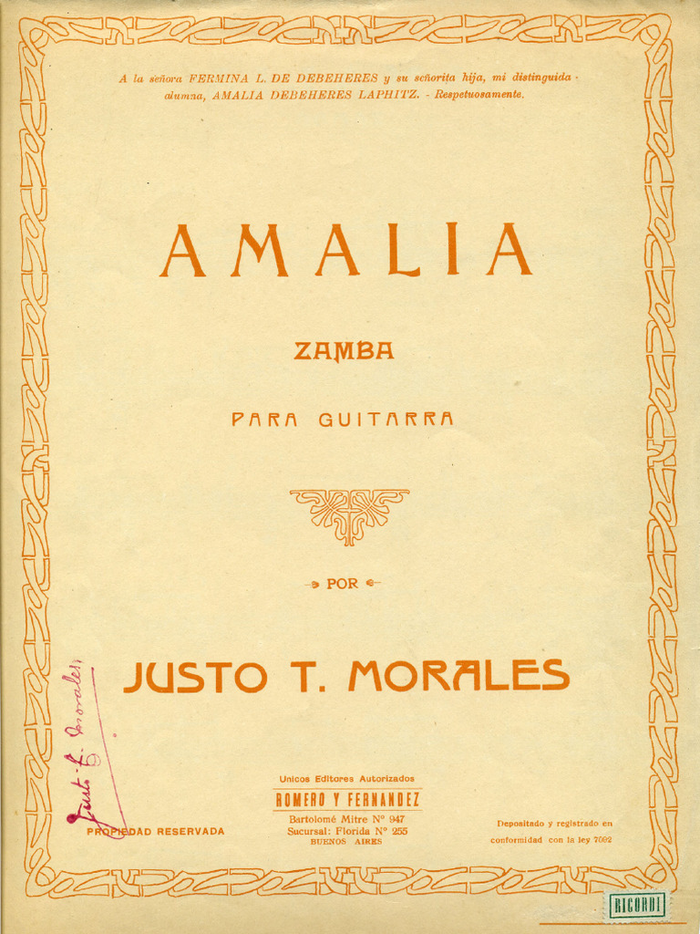 Morales Amalia | PDF