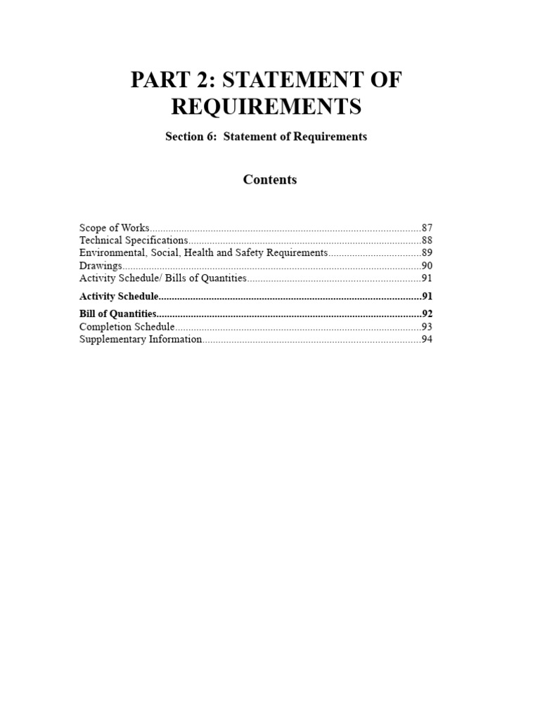 Statement of Inquiry Gomba | PDF | Concrete | Quality Assurance