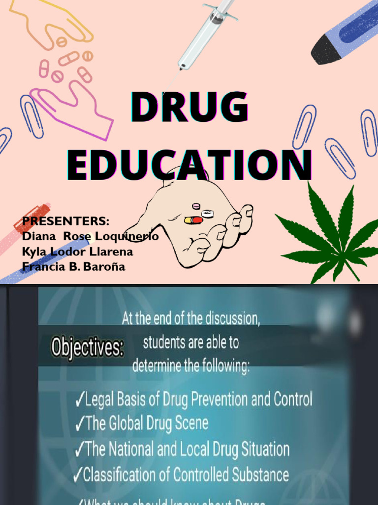 Drug Education | PDF | Recreational Drug Use | Cannabis (Drug)