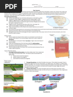 Grade 12 Geography Unit 1 | PDF | Plate Tectonics | Volcano