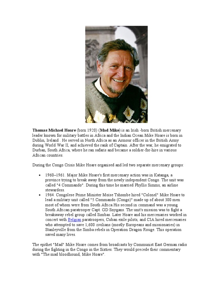Thomas Michael Hoare | PDF