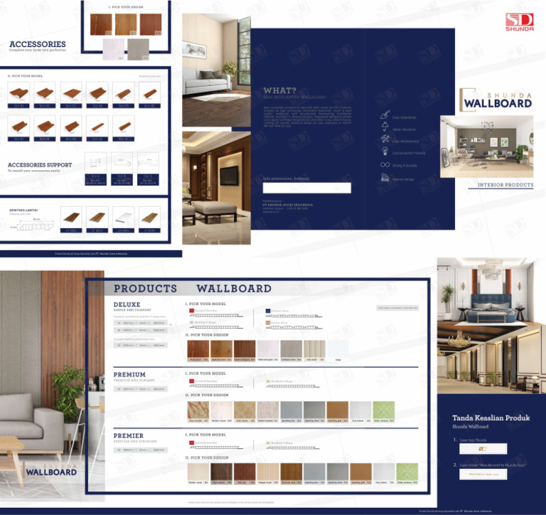 (FA) Brosur Shunda Wallboard - W | PDF
