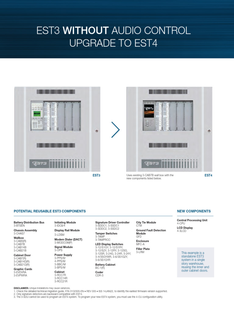 EST3 To EST4 Forward Migration SINGLE | PDF | Information And ...