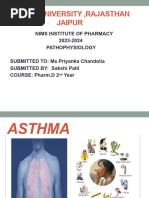 Respiratory Medication Chart | PDF | Asthma | Cough