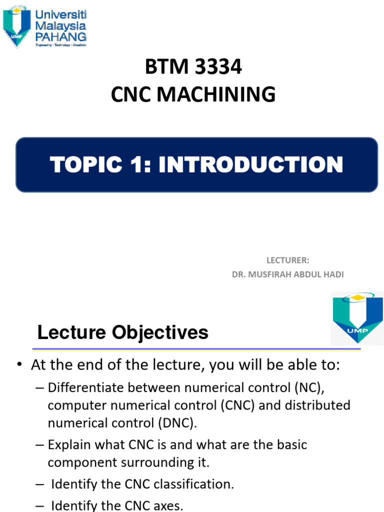 Introduction To Numerical Control (NC) | PDF | Numerical Control ...