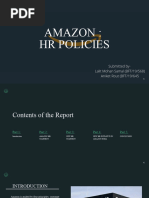 Amazon's Employee Motivation Blueprint | PDF | Sustainability | Employment