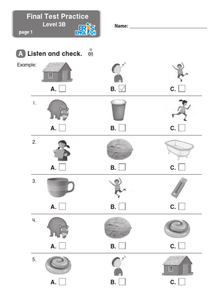 3B - W23D1 - Final Test Practice | PDF
