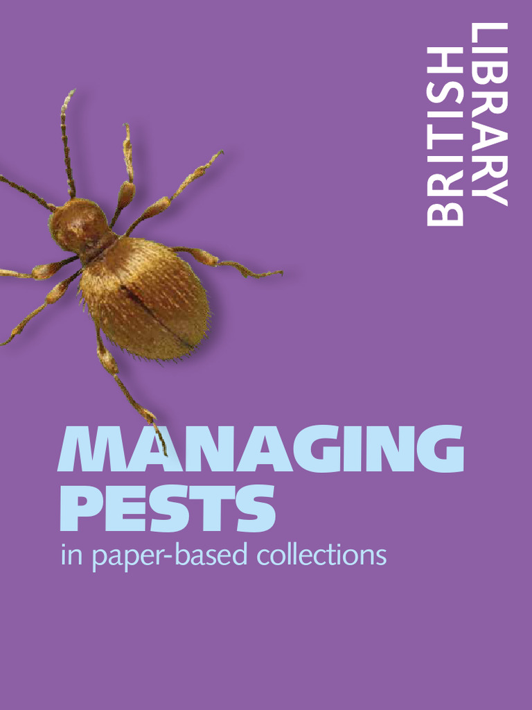 Managing Pests in Paper Based Collections Guide | PDF | Pest (Organism ...