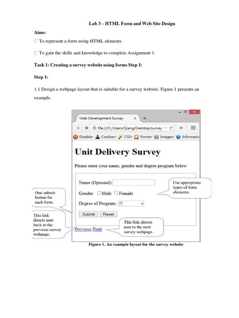 Lab03 Instruction-1 | PDF | World Wide Web | Internet & Web