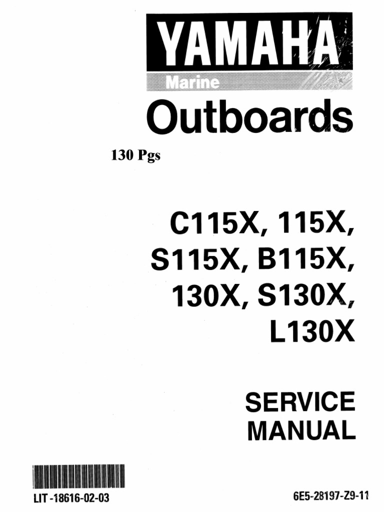 YAMAHA 115 Service Manual | PDF